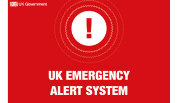 UK Emergency Alert test on Sunday 23 April - BHT Sussex